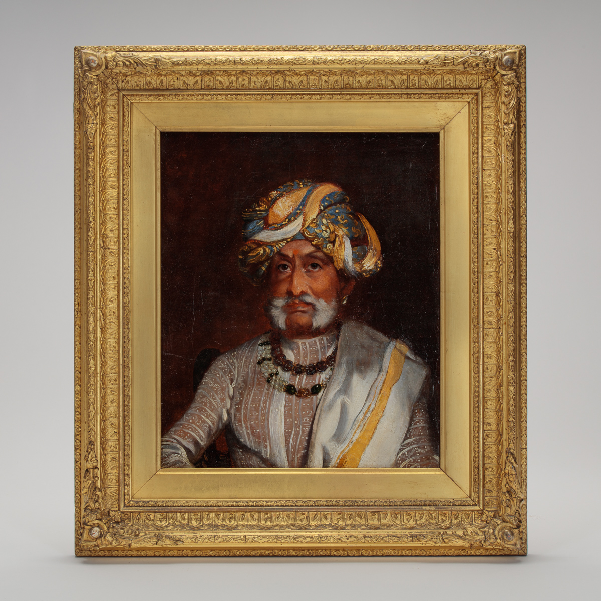 Portrait of Maharaja Mummadi Krishnaraja Wodeyar of Mysore - Portrait ...